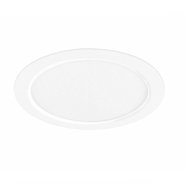 Lámpara downlight spot LED LUNA 18 FLAT ESTANDAR 18W luz fría 6000K Bl ...